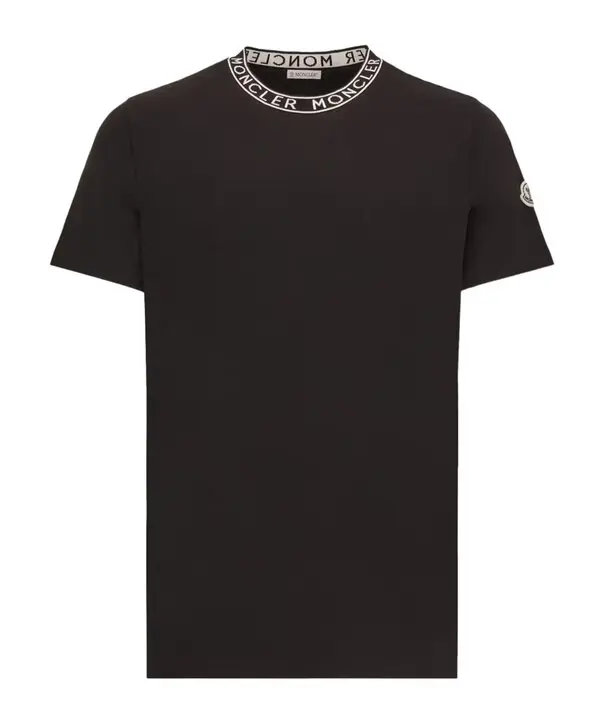 Moncler Logo-trimmed T-shirt