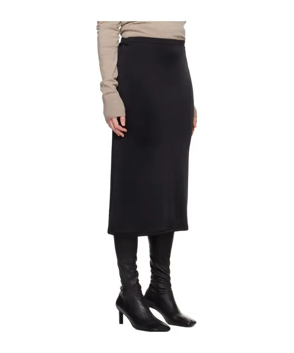 Tove Stretch Jersey Midi Skirt