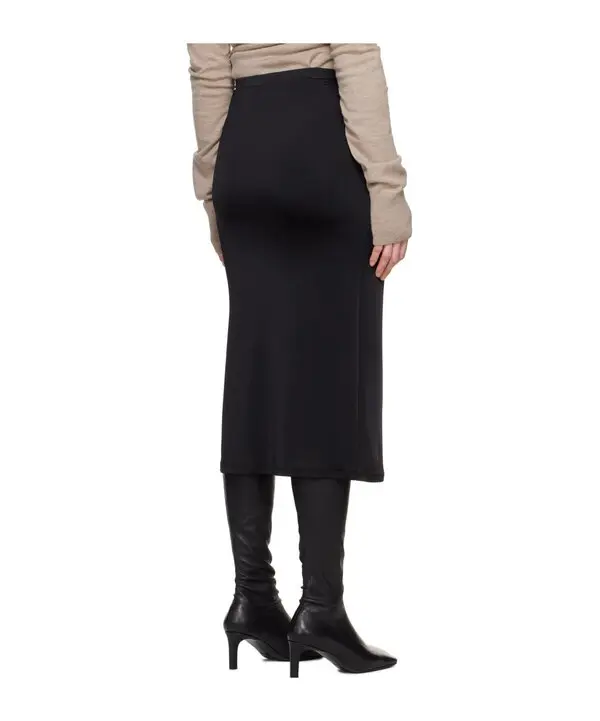 Tove Stretch Jersey Midi Skirt
