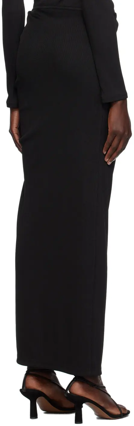 Christopher Esber Ribbed Skirt With Twisted Side Detail