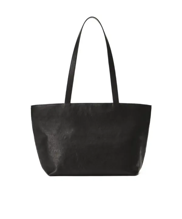 Alexander Wang Logo Embossed Medium Tote Bag - Black