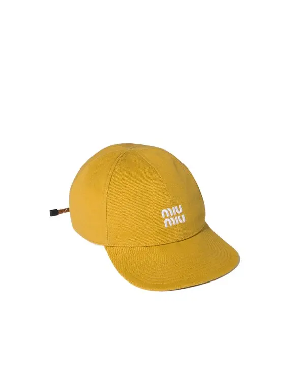 Miu Miu Embroidered Logo Baseball Cap