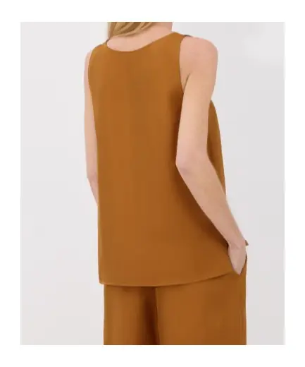 Loulou De Saison Gaby Scoop-neck Silk Top