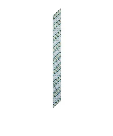 Tory Burch Lucky Duck Ribbon Tie - Blue