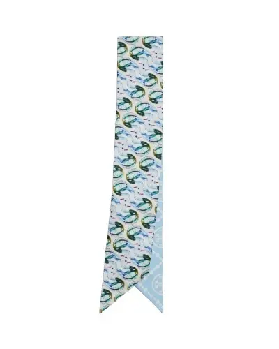 Tory Burch Lucky Duck Ribbon Tie