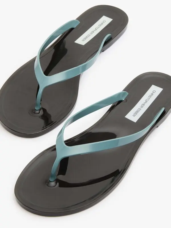Christopher Esber Open-toe Flat Sandals - Gray