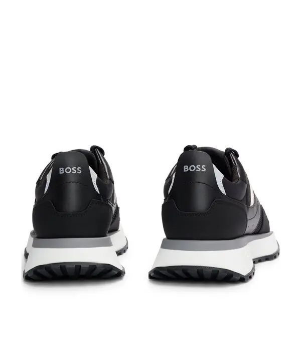 Hugo Boss Lace-up Round Toe Sneakers