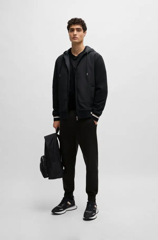 Hugo Boss Lace-up Round Toe Sneakers