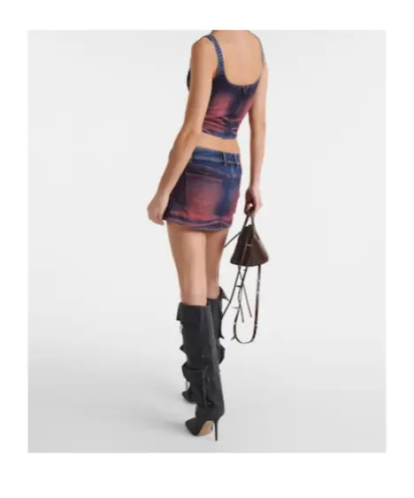 KNWLS Harley Denim Miniskirt