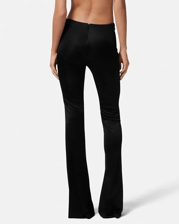 Versace Knotted Flared Trousers