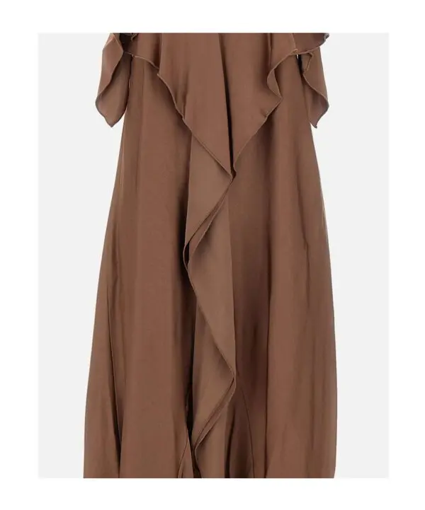 KAOS V-neck Ruffled Maxi Dress