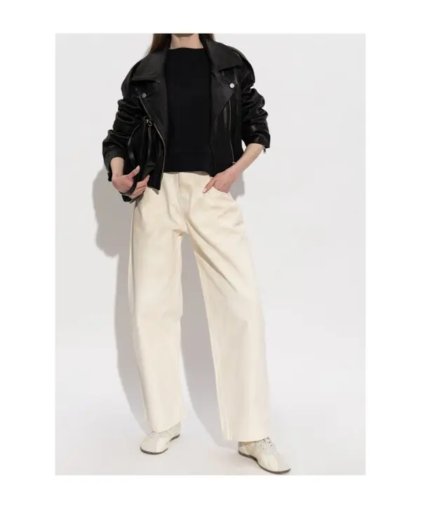 Victoria Beckham Crewneck Long Sleeve Sweatshirt