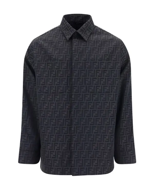 Fendi All-over Monogram Jacquard Overshirt