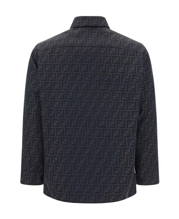 Fendi All-over Monogram Jacquard Overshirt