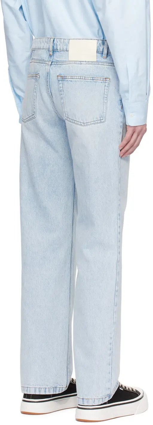 Ami High-waist Wide-leg Jeans - Gray