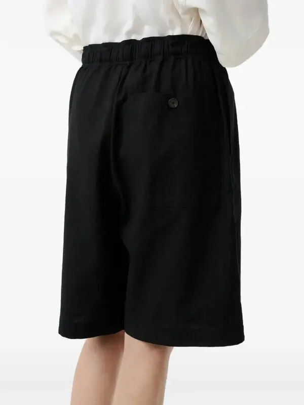 Studio Nicholson Elastic Waist Drawstring Shorts