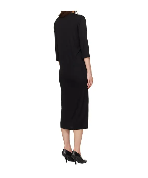 Studio Nicholson Ribbed Knit Midi Dress