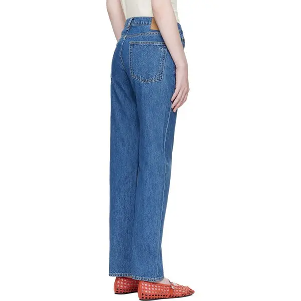 Rag & Bone Harlow Low-rise Straight Jeans