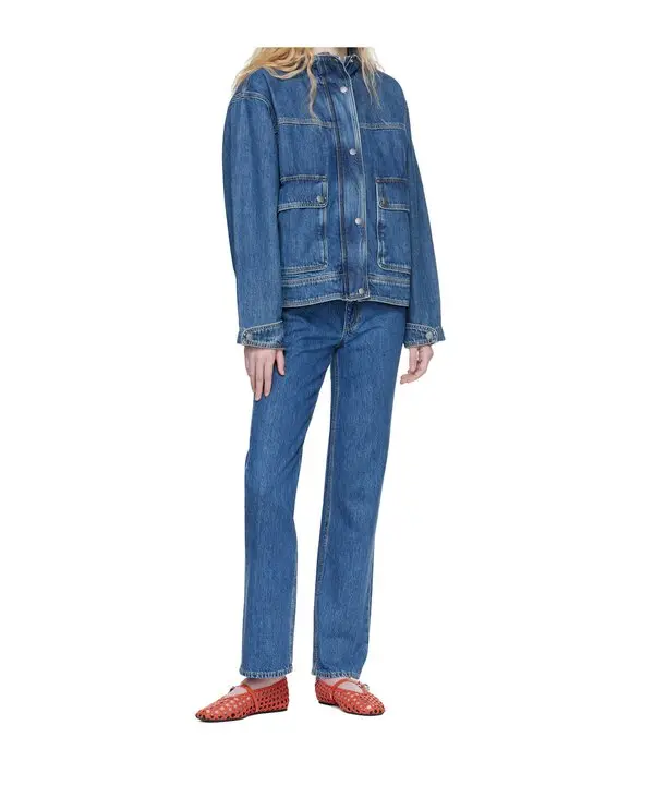 Rag & Bone Harlow Low-rise Straight Jeans
