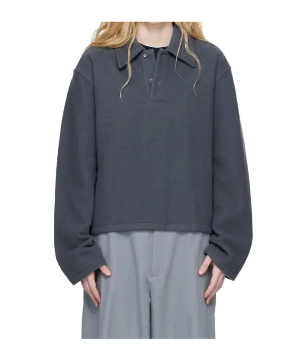 RIER Long-sleeved Polo Shirt