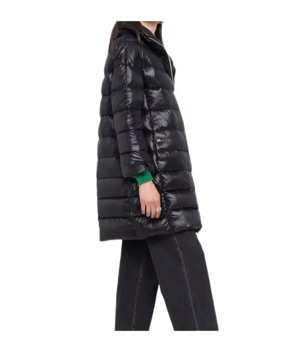 Herno Long-sleeved Down Jacket With Stand Collar