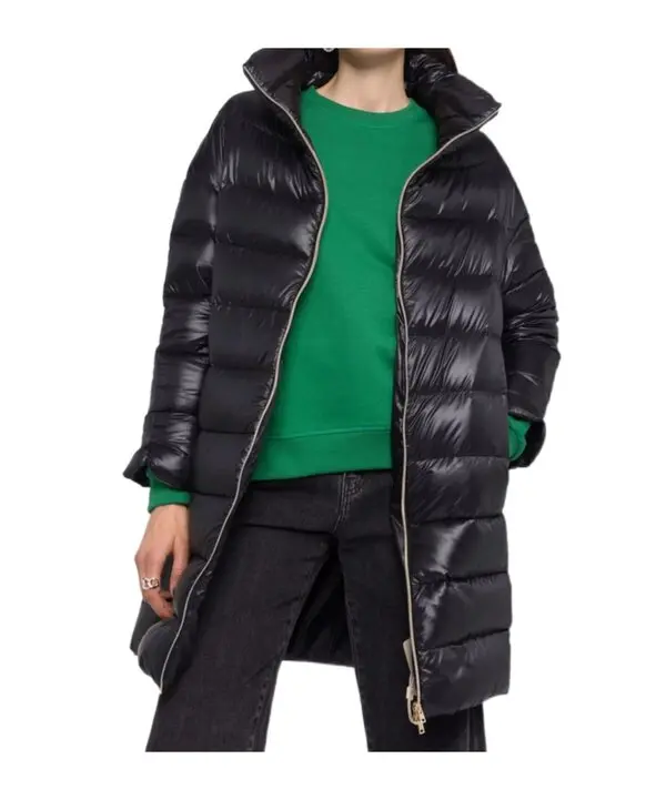 Herno Long-sleeved Down Jacket With Stand Collar