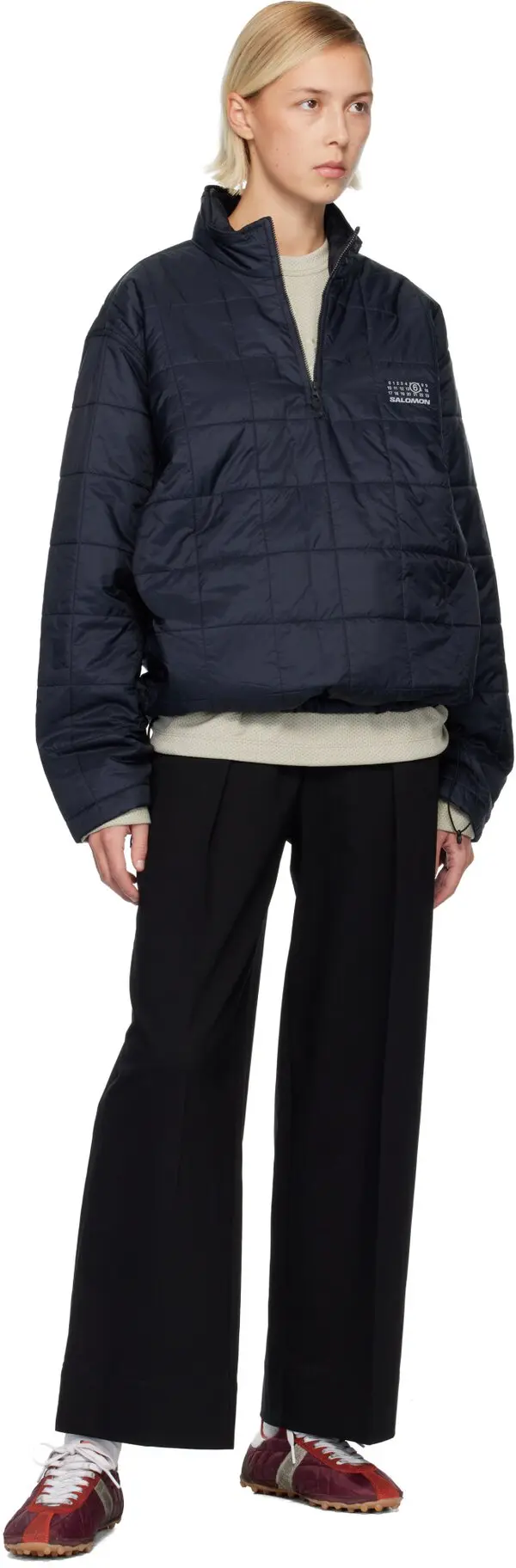 MM6 MAISON MARGIELA X SALOMON Quilted Polyamide Reversible Jumper