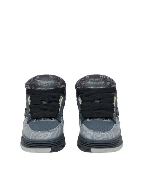 Amiri Ma-1 Bandana-jacquard Sneakers - Black