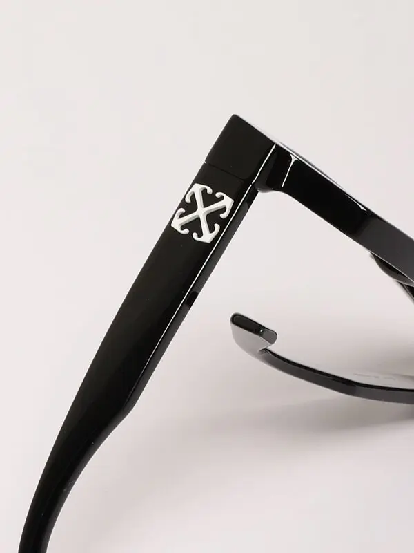 Off-White Square Frame Sunglasses - Black