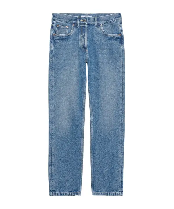 Prada Triangle Logo Jeans