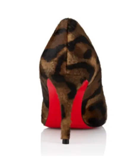 CHRISTIAN LOUBOUTIN Miss Z Pointed Toe Stiletto Pumps - Brown