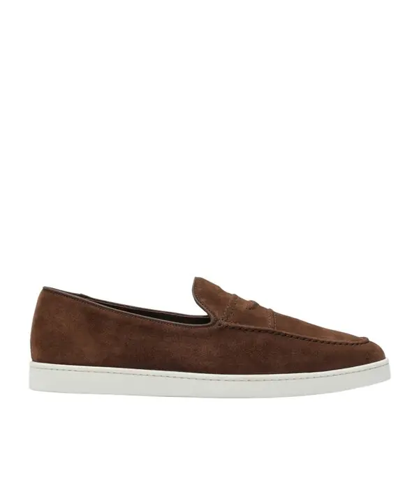 Church's Peebles Suede Loafers - Brown