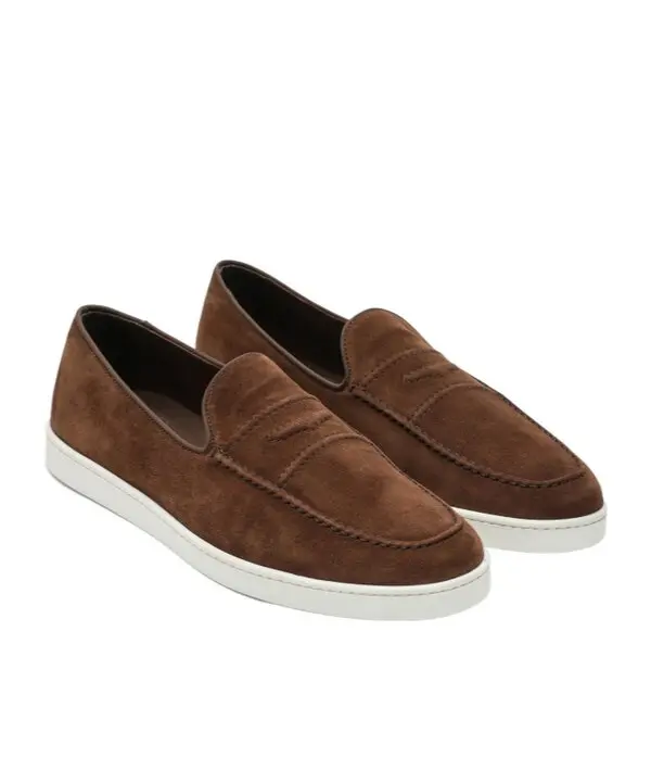 Church's Peebles Suede Loafers - Brown