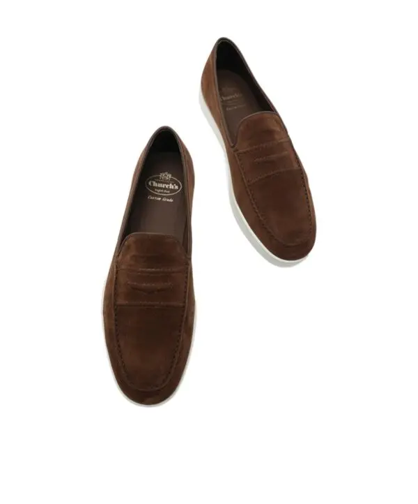 Church's Peebles Suede Loafers - Brown