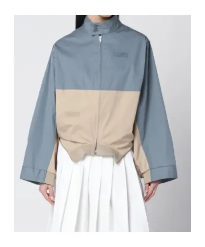 MAISON MARGIELA Color-block High Neck Jacket
