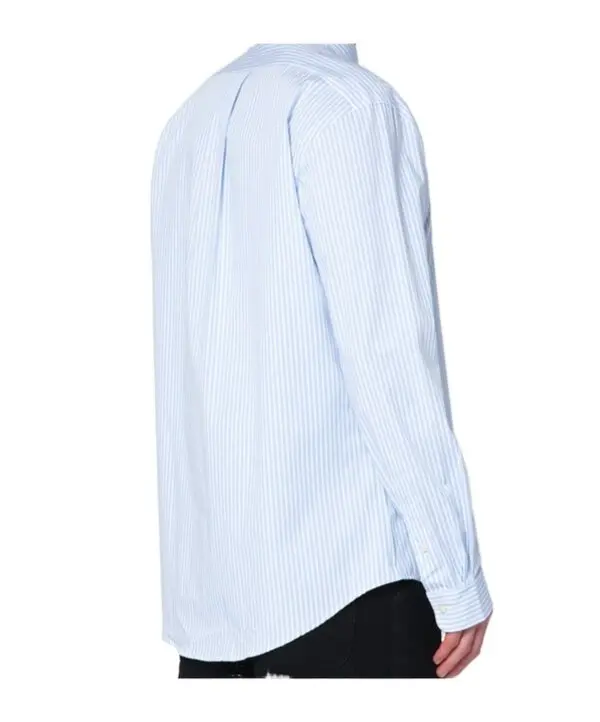 Polo Ralph Lauren Polo Pony-embroidered Striped Shirt - Blue