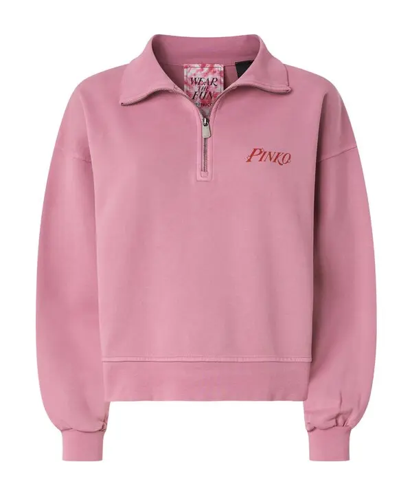 Pinko Half-zip Collared Sweatshirt - No