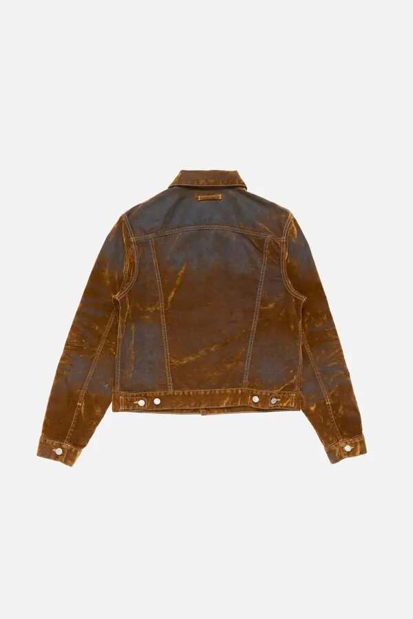 Acne Studios Flocked Denim Jacket