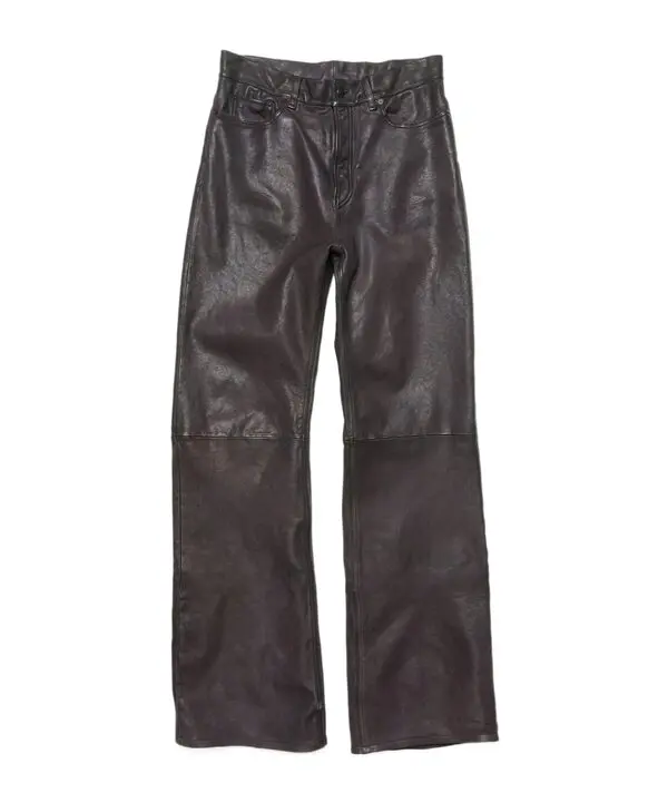 Acne Studios Leather Trousers