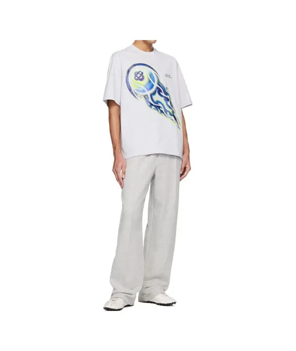 Casablanca Drawstring Straight-leg Trousers