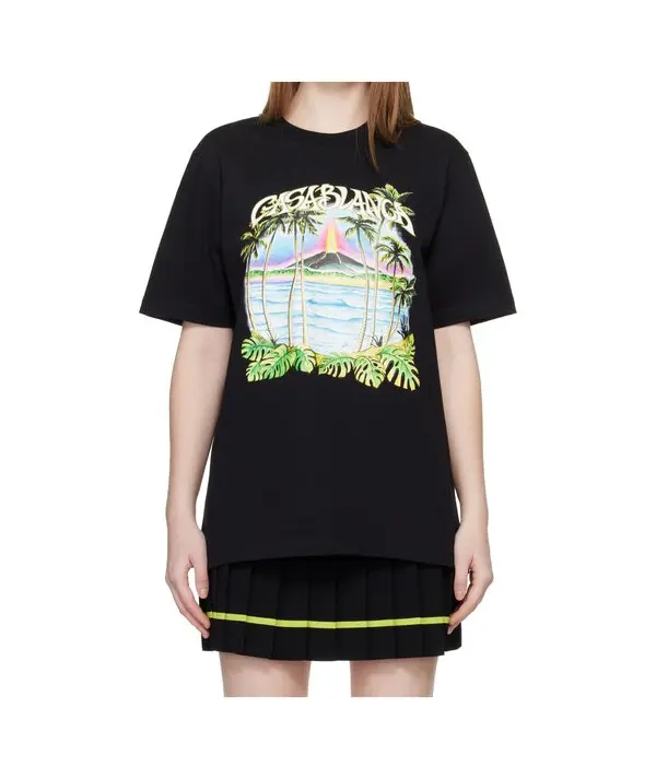 Casablanca Printed Graphic T-shirt