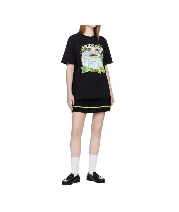 Casablanca Printed Graphic T-shirt