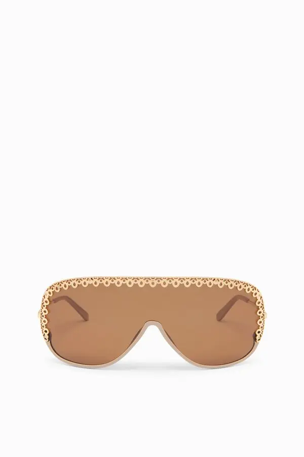Ulla Johnson Lucien D Frame Sunglasses - Fawn