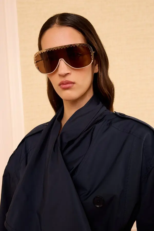 Ulla Johnson Lucien D Frame Sunglasses - Fawn