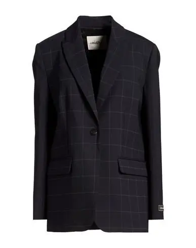 OTTOD'AME Midnight Checked Blazer