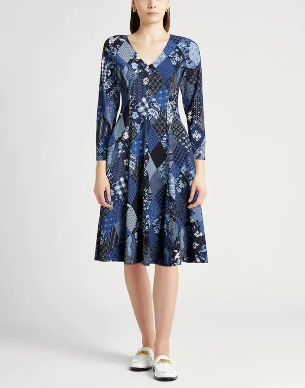 High Midi Dress Light Nylon Elastane