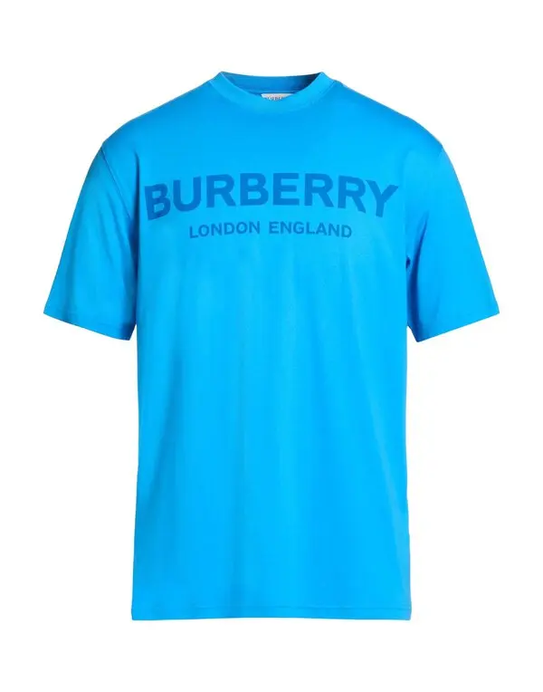 Burberry T-shirt Size Cotton, Elastane - Blue