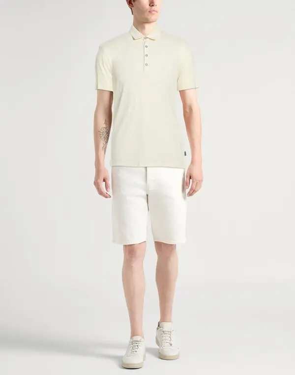 John Varvatos Polo Shirt Size Lyocell, Cotton