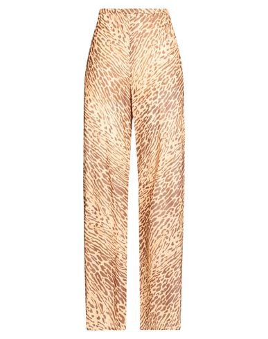 Zimmermann Cotton Leopard-print Pajama Pants - Apricot