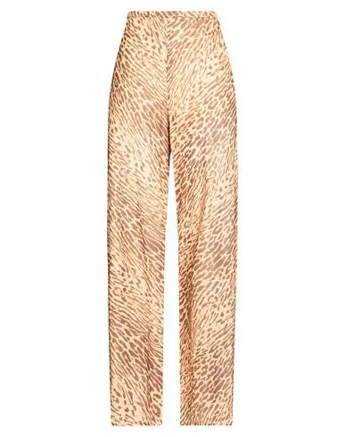 Zimmermann Leopard-print Gauze Pajama Pants - Orange
